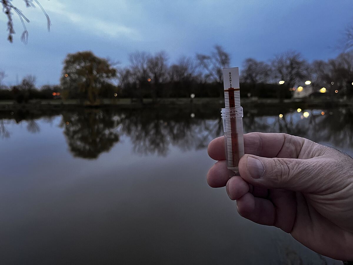 Water Quality Testing Data for Joe LeCroy, Lombard Lagoon - Water Rangers